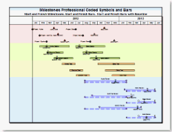 Microsoft Project Import - Coded Symbols and Bars